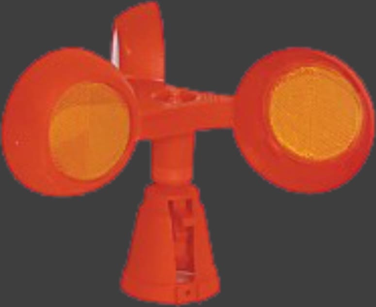ROTOLITE | Corsign | High Visibility Wind Powered Rotating Road Safety ...