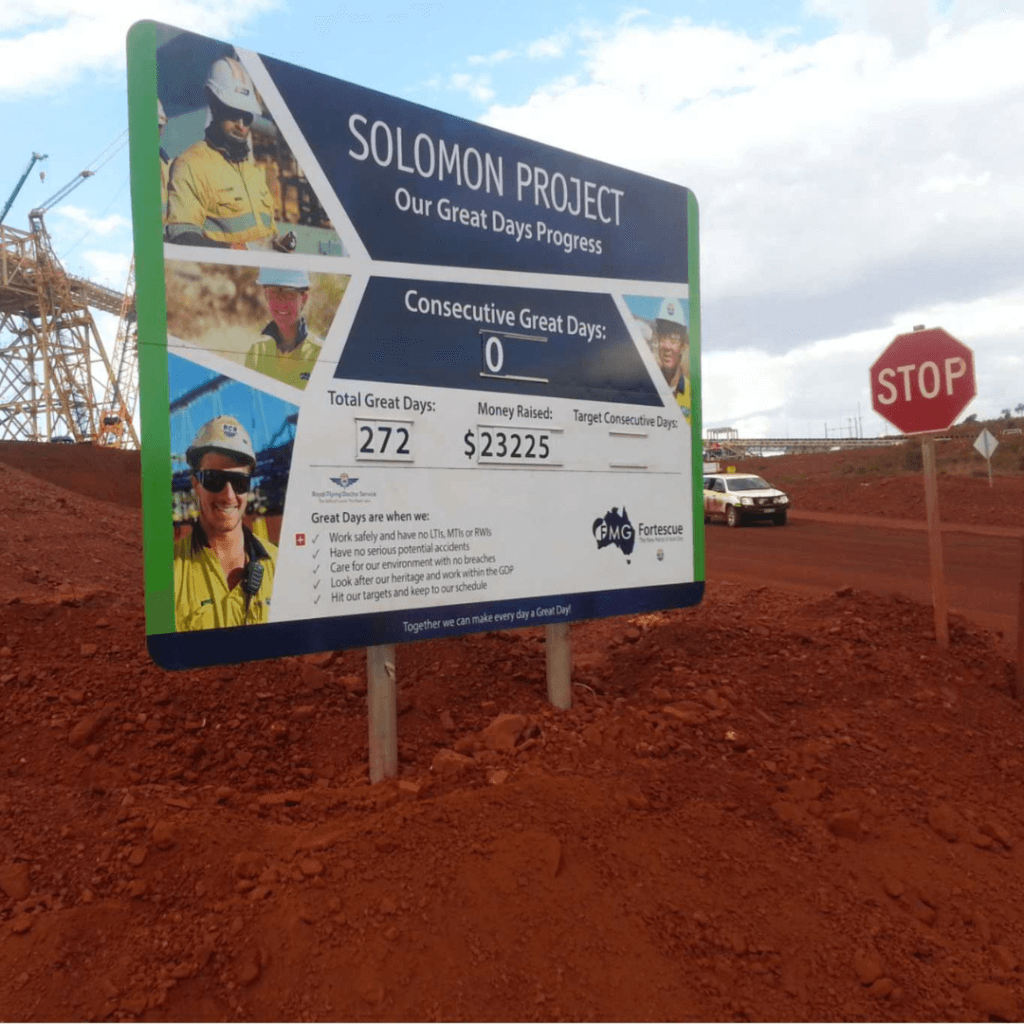 Mining Signage | Traffic Control Signage Supplier | Corsign