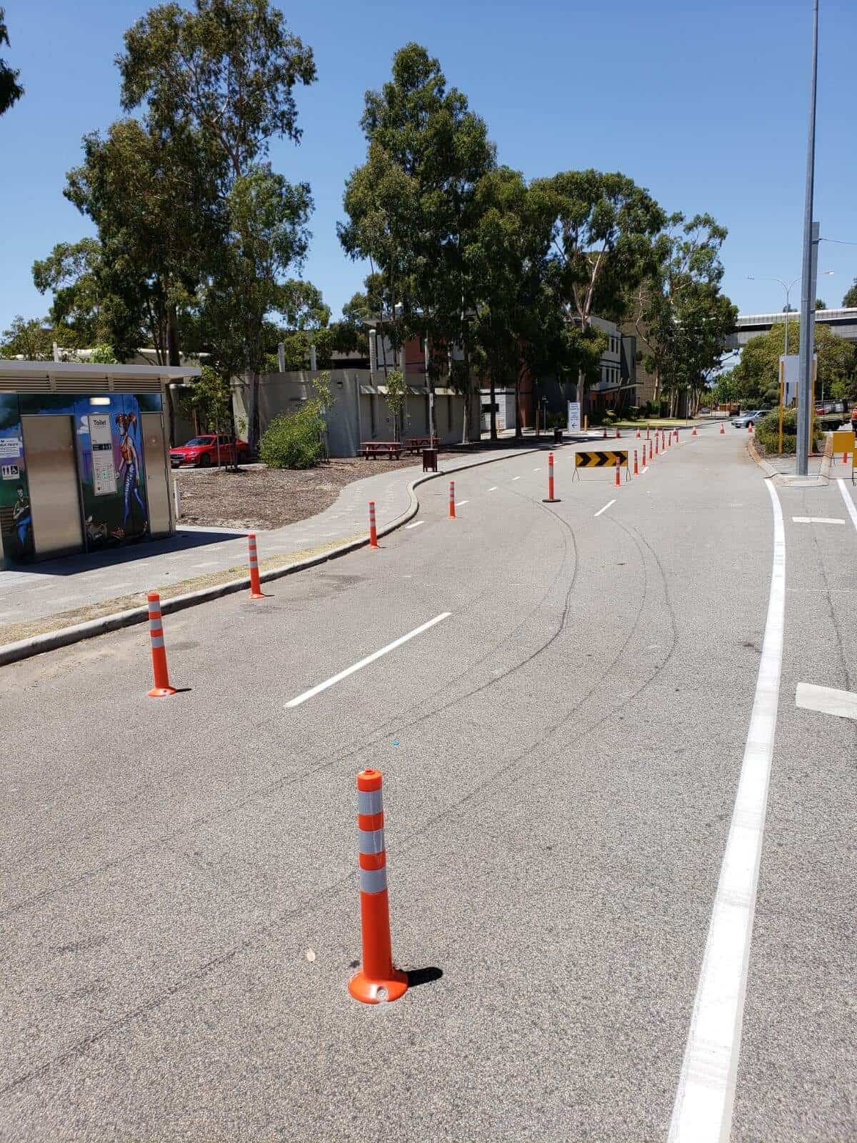 TRAFFIC CALMING INSTALLATION | Corsign | Installation Of Rubber Speed ...